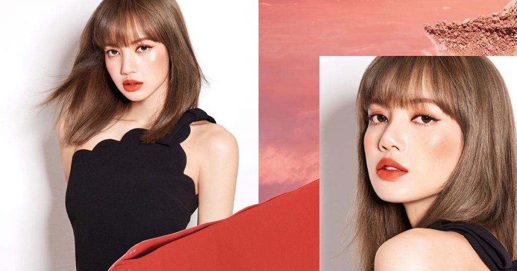 ลุคใหม่ทำใจละลาย "ลิซ่า" ในเมคอัพลุค Sunburn Coral หวานอมเปรี้ยว