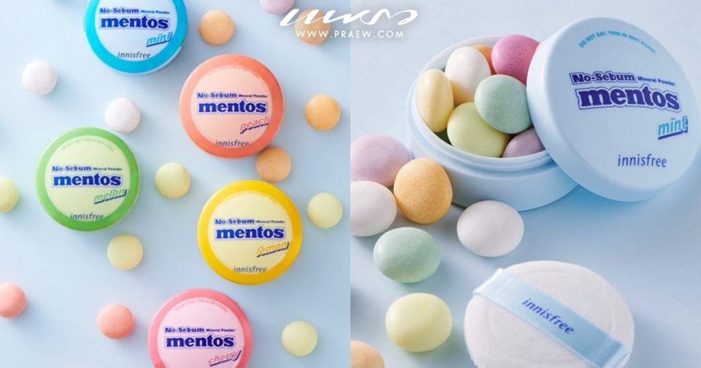 Mentos 6 รสนี้ กินไม่ได้ แต่ทาได้สารพัดประโยชน์ เพราะนี่คือแป้งฝุ่นคุมมัน!
