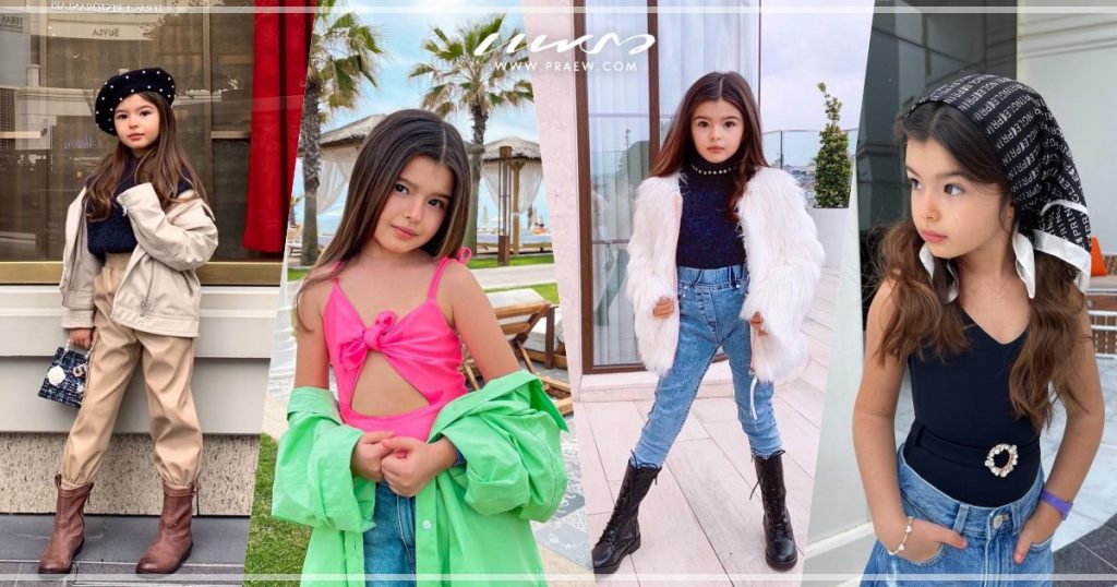 เกินวัยหรือมีสไตล์? 'Maya Basol' แฟชั่นนิสต้าวัย 6 ขวบ ใส่ชุดไหนก็สวยปัง