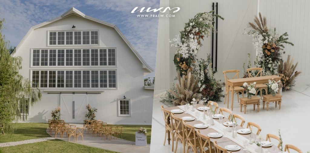 Siloo’et House สถานที่แต่งงานสุดอบอุ่น บาร์นเฮ้าส์สีขาว ที่มีจุดเด่นใน ...