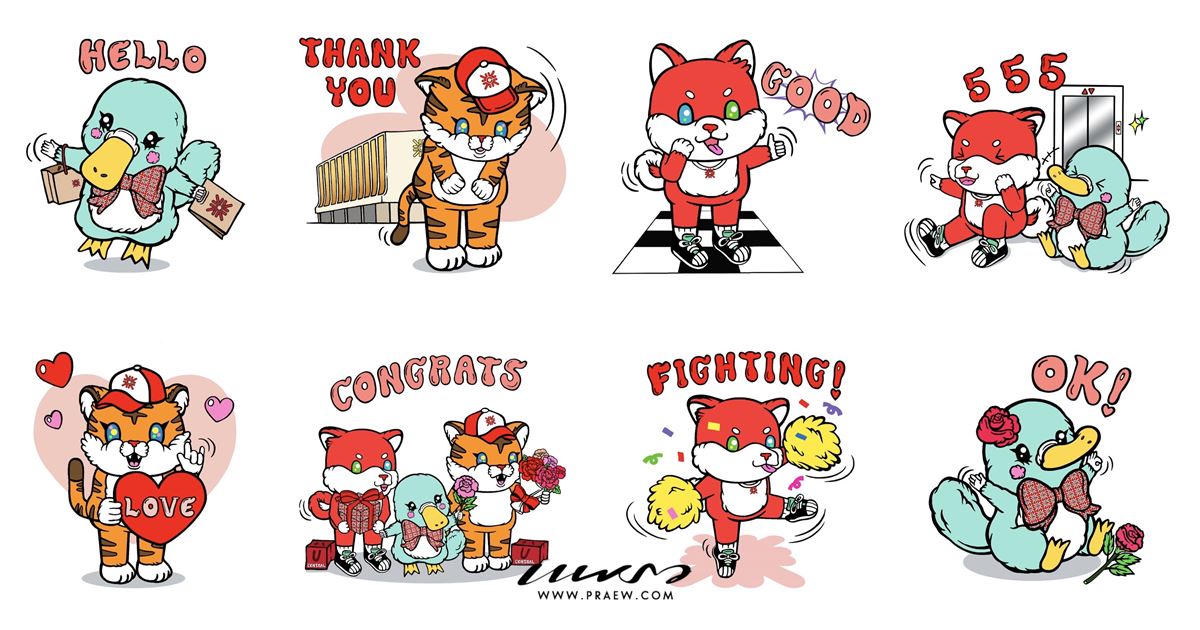 น่ารักเกินต้าน! "ห้างเซ็นทรัล" ฉลอง75ปีปล่อย Line Stickerคอลเลกชันพิเศษ ...