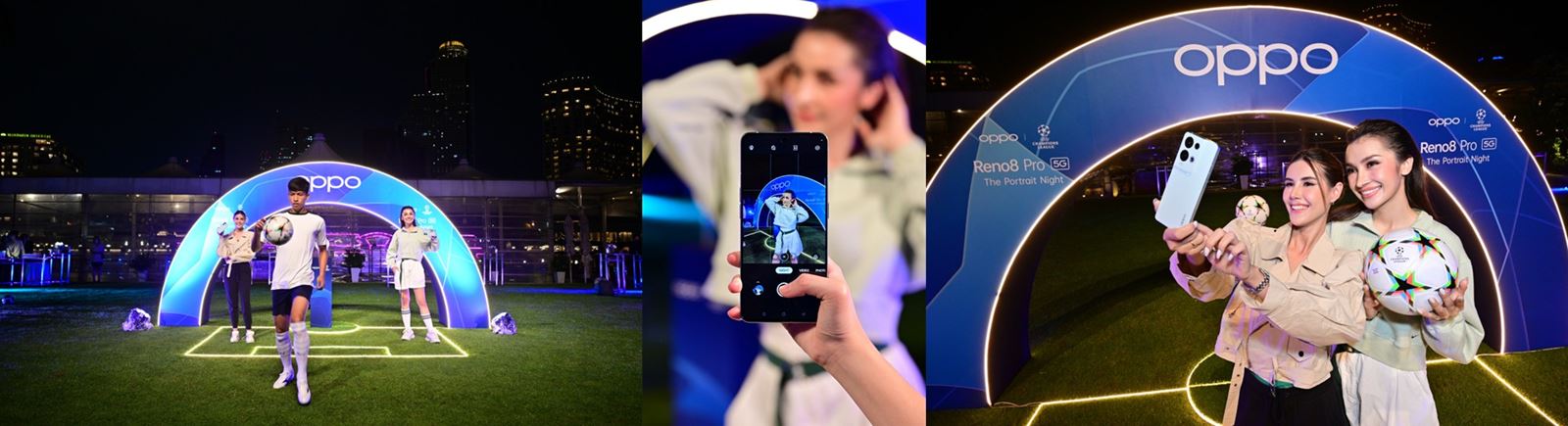 OPPO ผสานความร่วมมือระดับโลกกับ UEFA Champions League จัดงาน OPPO Reno8 ...