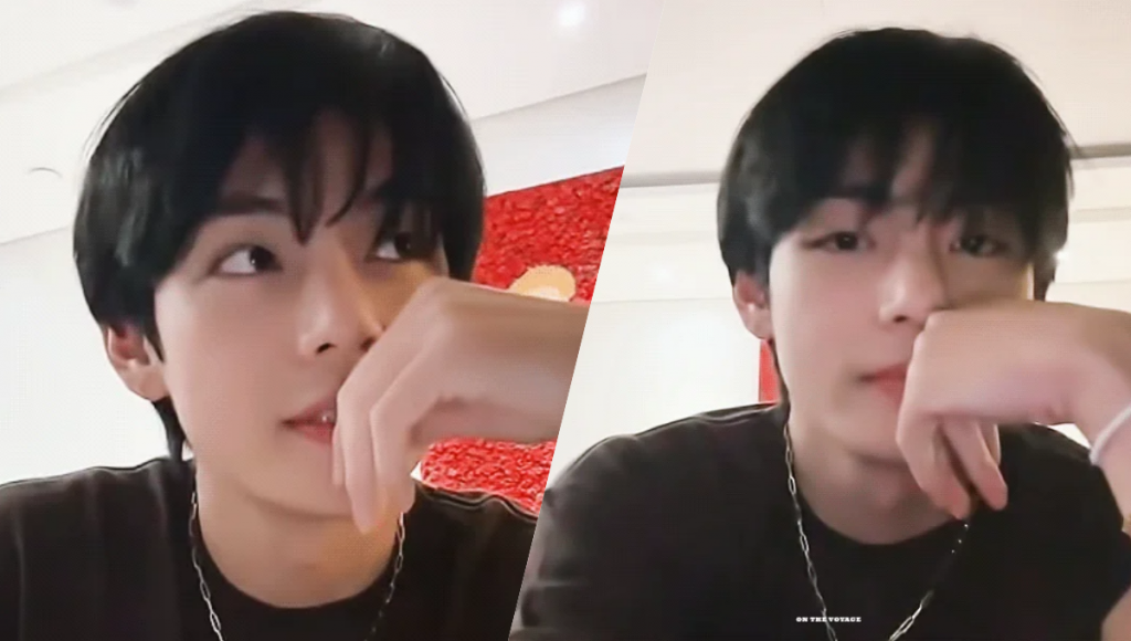 'วี BTS' มีวิดีโอแชทสุดน่ารักกับแฟนคลับในลุคผมสีดำคมเข้ม