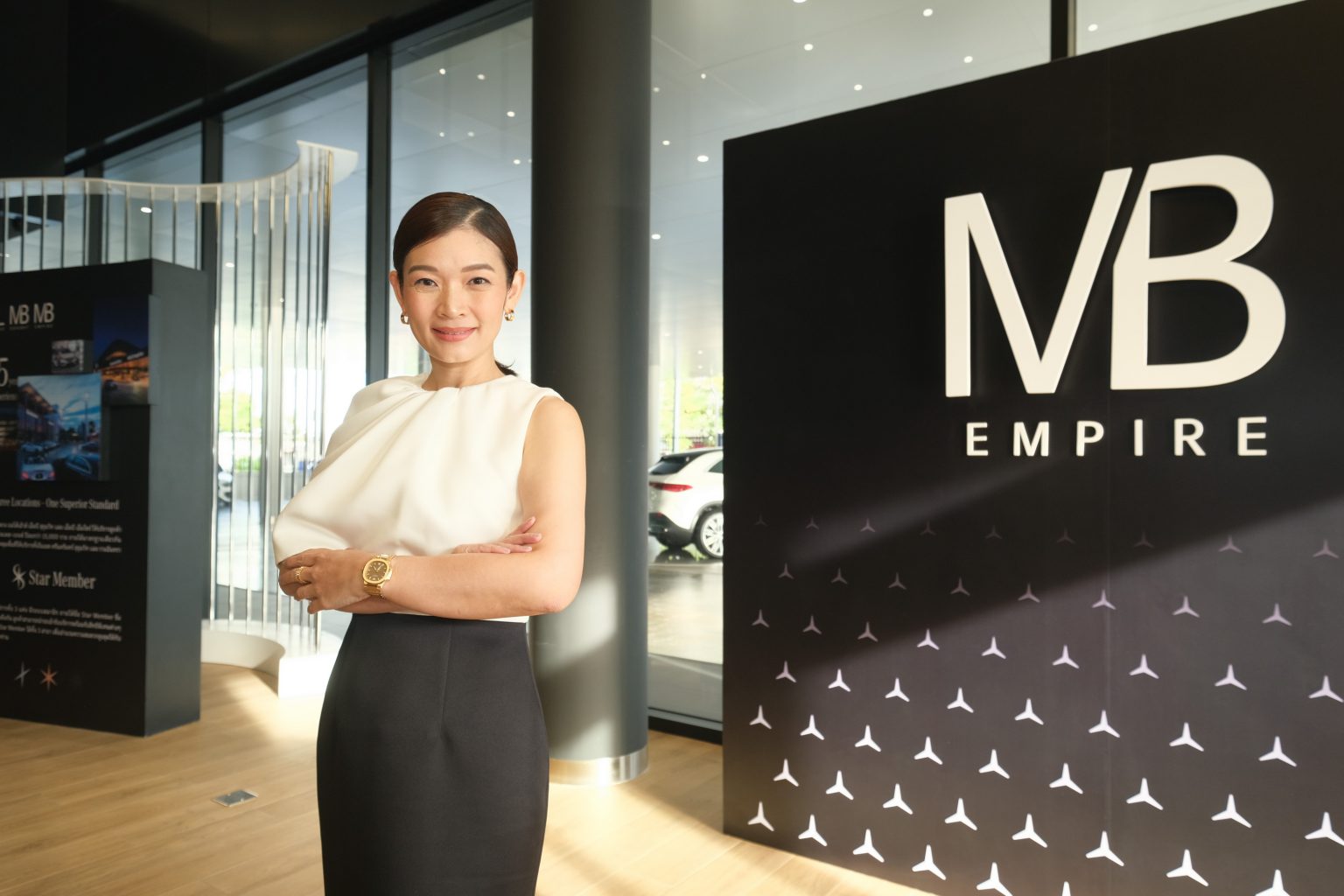 เอ็มบี เอ็มไพร์ (MB Empire) ศูนย์บริการเมอร์เซเดส-เบนซ์ สุดเอกซ์คลูซีพ แห่งใหม่ บนถนนรามอินทรา