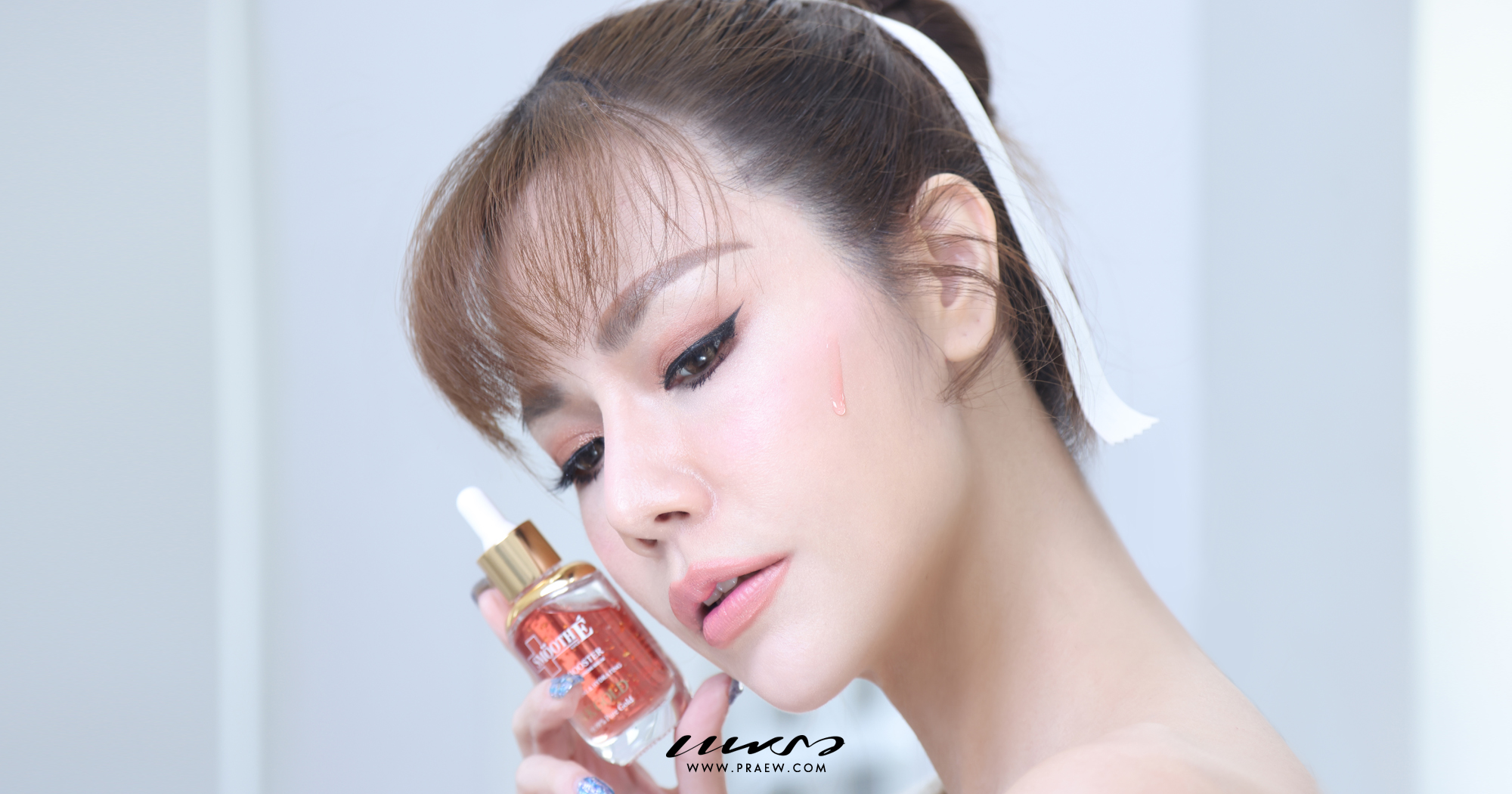 วาสนาผิวคุณพี่นี่แหล่ะ! Smooth E 24k Gold Glow Booster Wrinkle Repair Supreme Serum บูสเตอร์เซ ...