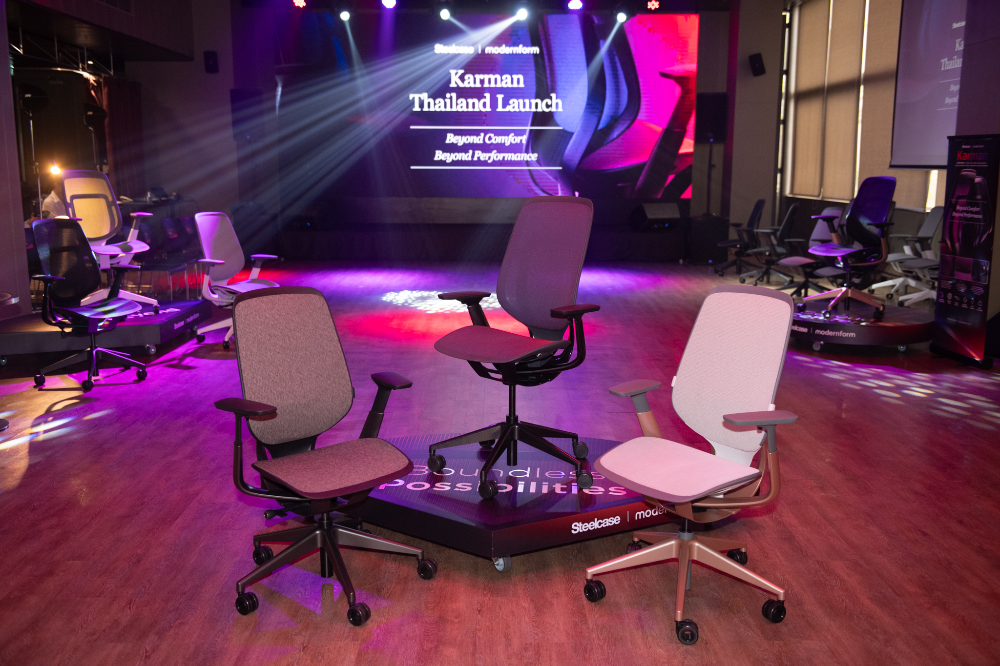 Modernform เปิดตัว Steelcase Karman เก้าอี้ทำงานแห่งศตวรรษที่ 21