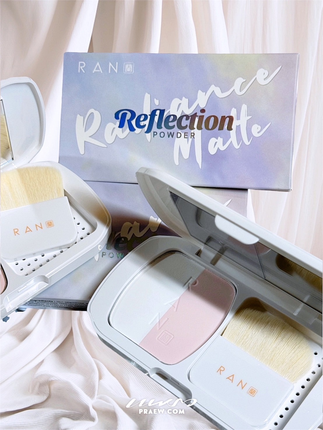 ฟินิชชิ่งพาวเดอร์ลูกรักตัวใหม่ RAN Radiance Matte Reflection Powder ผิว ...